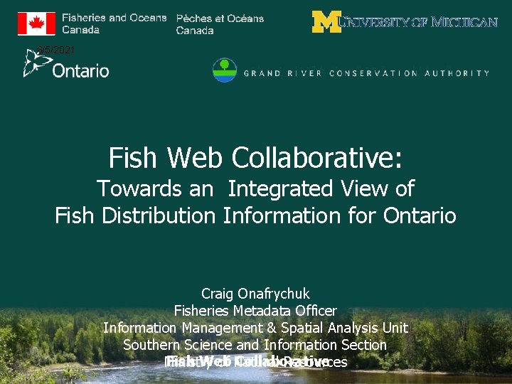 652021 Fish Web Collaborative Towards an Integrated View