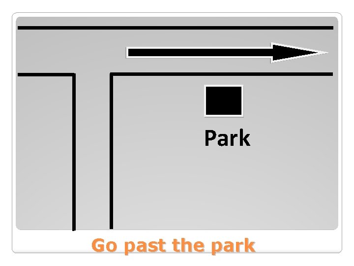 Asking and giving directions Preposition of Place Bank