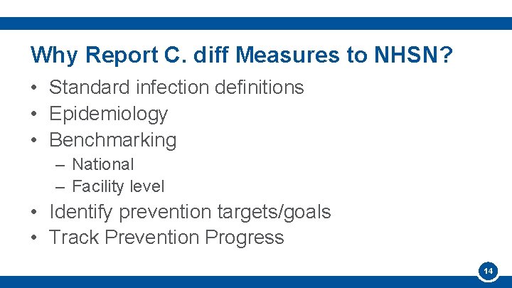Preventing and Managing C difficile Welcome All lines
