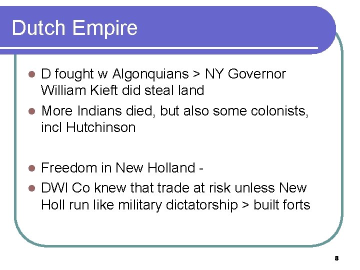 US History to 1865 Chapter 3 Expansion 1650