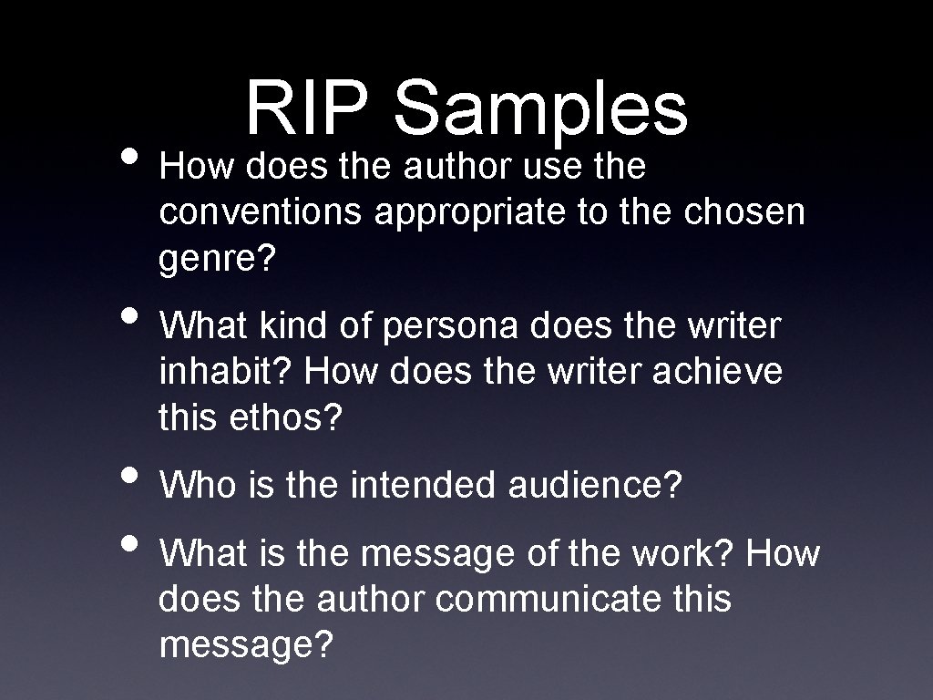 RIP Groups Group 1 Priscilla Michelle Bobby Derek