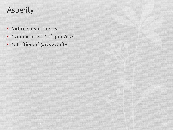 CRIME AND PUNISHMENT VOCABULARY AP Literature and Composition