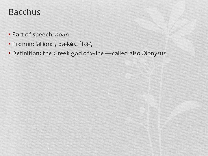 CRIME AND PUNISHMENT VOCABULARY AP Literature and Composition