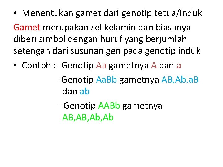 PEWARISAN SIFAT PADA MAKHLUK HIDUP Sifat yang dimiliki