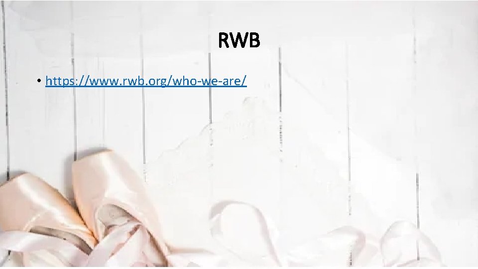 Ballet History Ballet originated in the Italian Renaissance