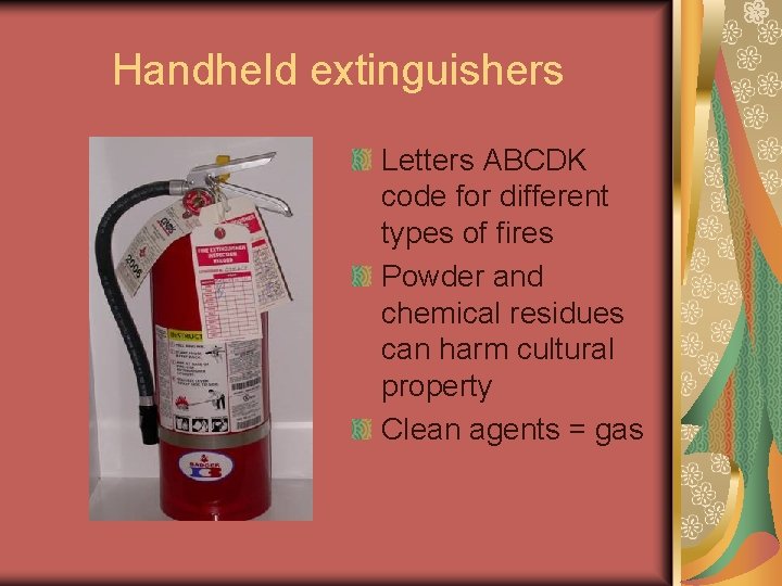 Fire Suppression Cultural Property Catherine Nicholson Document ...