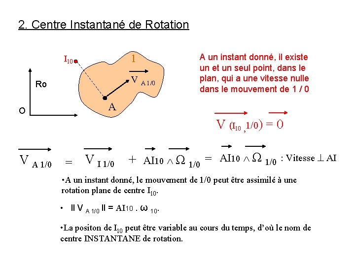 METHODES GRAPHIQUES OBJECTIFS Quantifier les vitesses de points