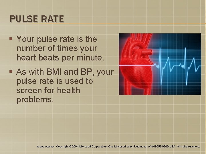 Introduction SENSORS AND SCATTERPLOTS BODY MASS INDEX BMI