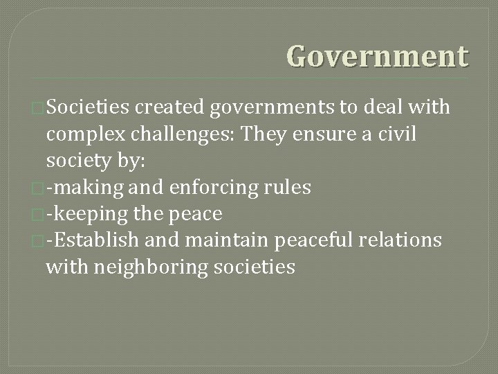 Leadership Styles Unit One Lesson One Learning Goal