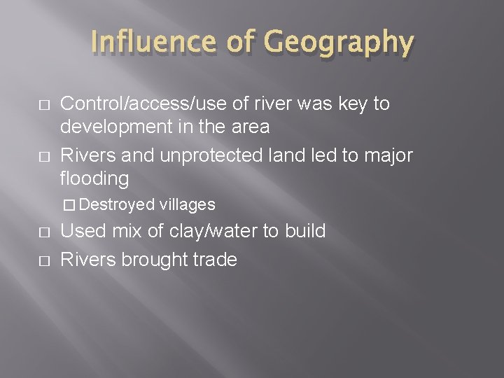 Unit 1 Ancient Civilizations Prehistory Ancient Middle East