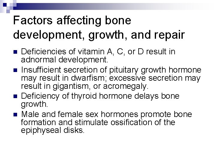 Skeletal Structure Bone Classification n Bones are grouped