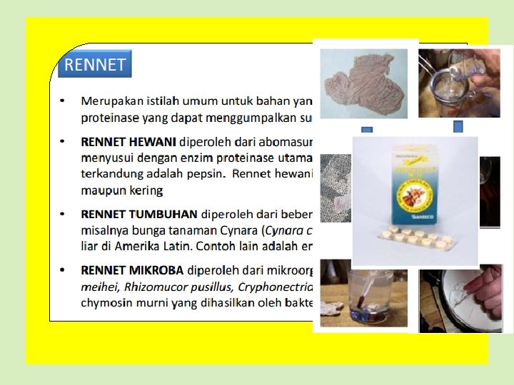 PENGOLAHAN BERBAHAN DASAR KEJU Mengapa ada keju yang