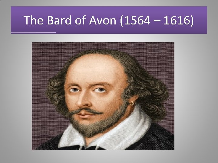 Shakespeares Theatre The Bard of Avon 1564 1616