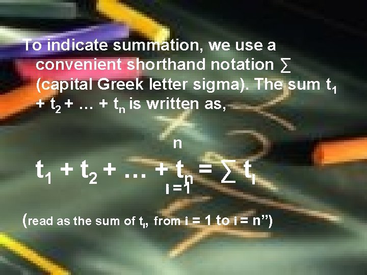 Series Prepared by Sandra D Escovidal Krizzia Aina