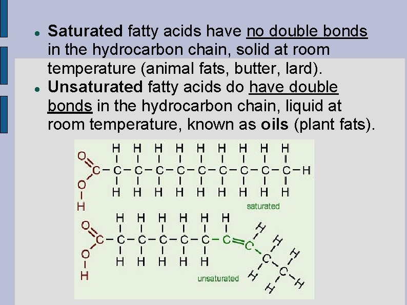 LIPIDS Hydrophobic nonpolar molecules Used for energy storage