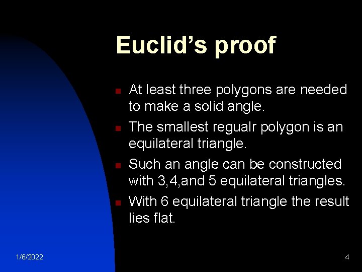 Platonic Solids Nader Abbasi 162022 1 Introduction n