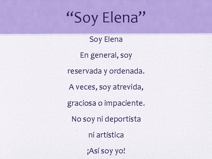 Spanish I 1 B Day 30 Charades Eres