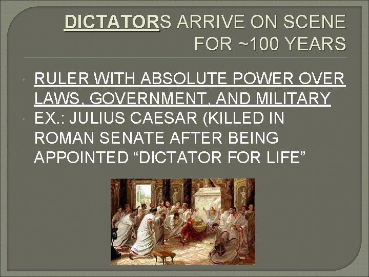 CLASSICAL ROME A BRIEF OVERVIEW OF HISTORY AND