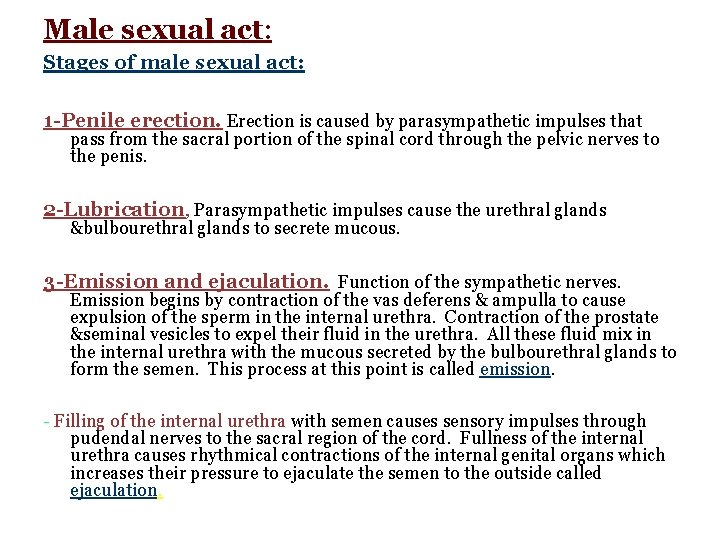 Reproductive Physiology Lecture 2 Physiology of androgens and