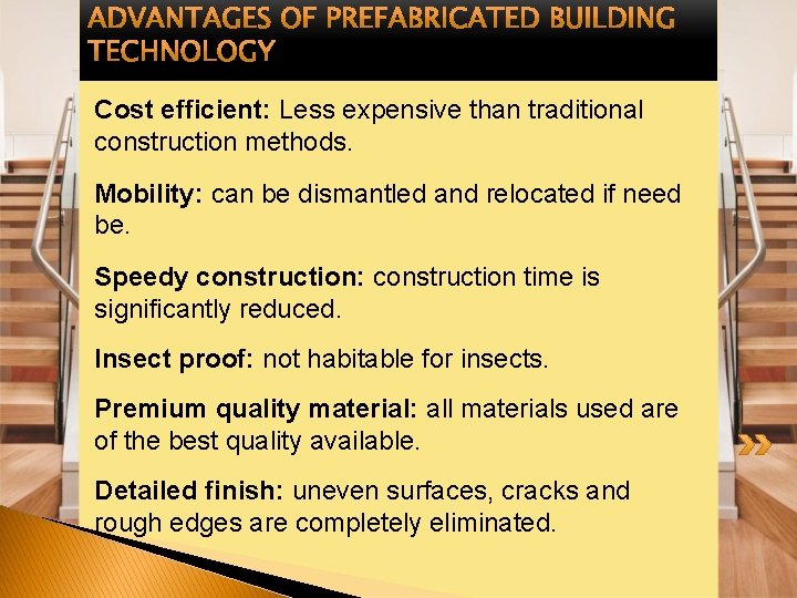 Prefabricated building technology is a major alternative to