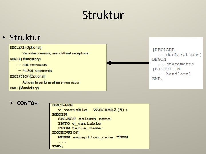 Database 2 PLSQL 1 Disampaikan Oleh Wiratmoko Yuwono