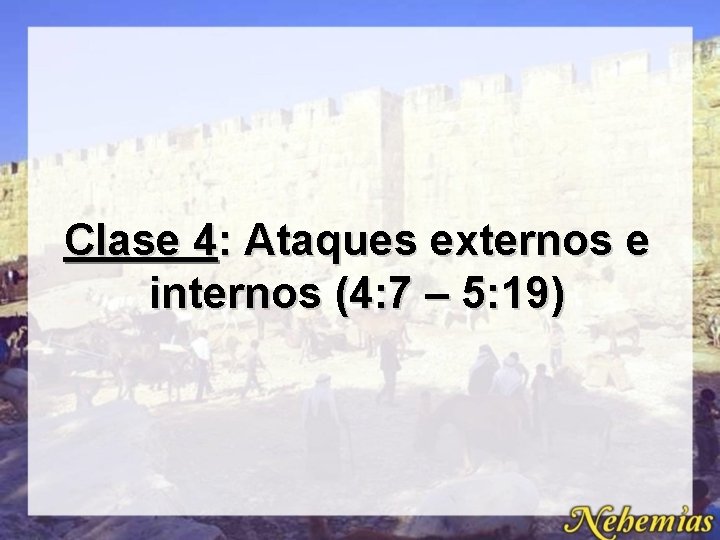 Clase 4 Clase 4 Ataques externos e internos