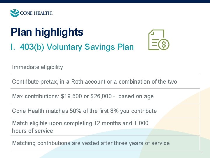 New Employee Orientation Retirement Plan Benefits with David