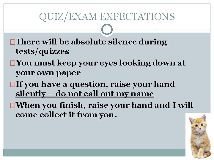 DO NOW You must be silent and working