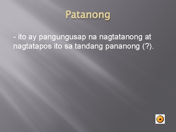 ANG APAT NA URI NA PANGUNGUSAP AYON SA