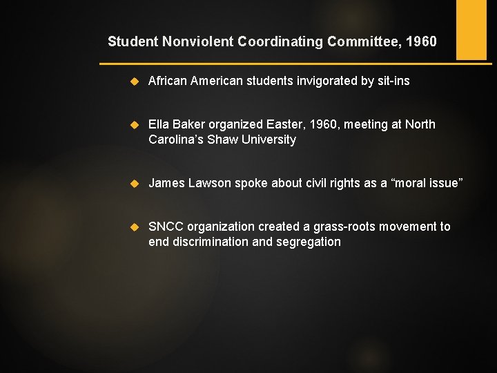 Civil Rights Act of 1957 First federal civil