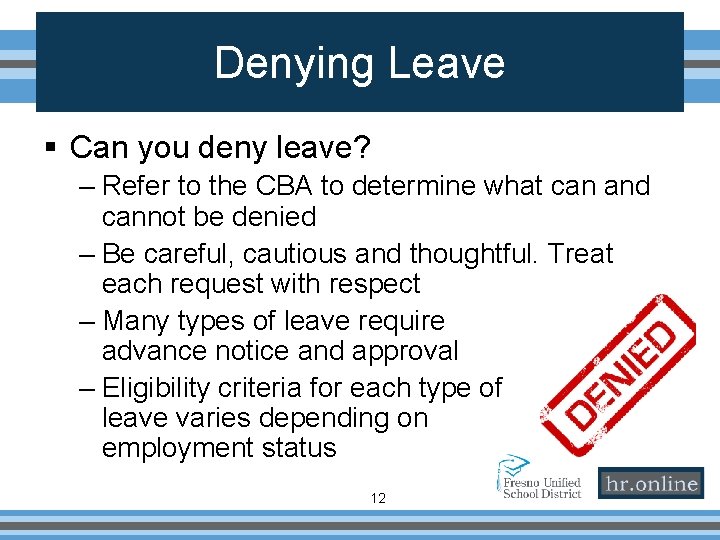 Employee Leaves Managing the Process and Ensuring Smooth