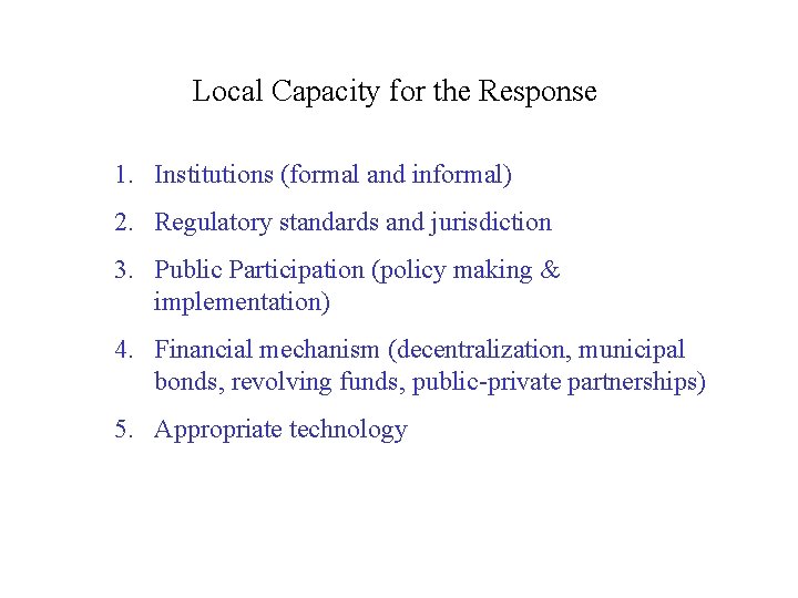 Kitakyushu Initiative for a Clean Environment Capacity Building