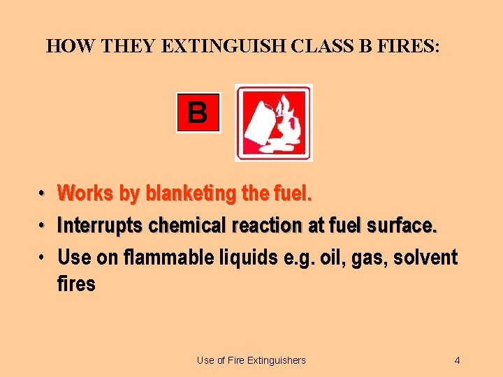 An Introduction to Fire Extinguishers Use of Fire