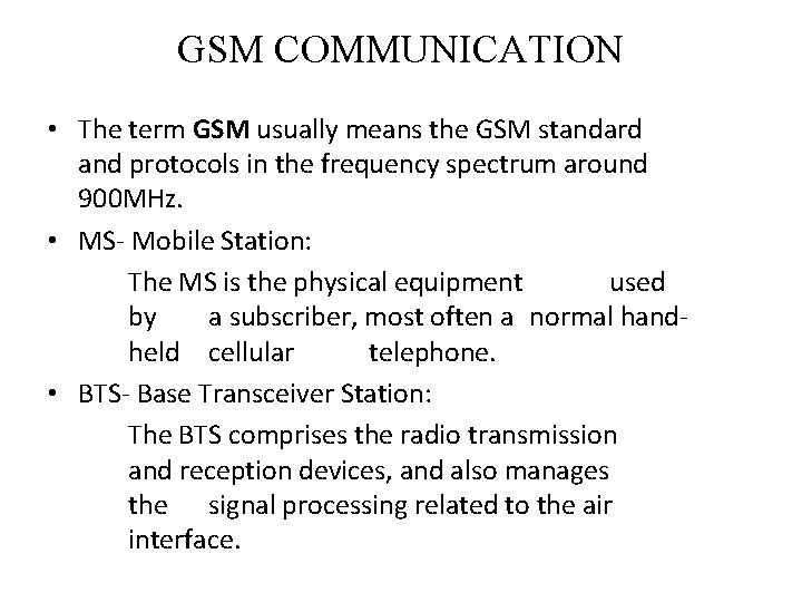 WIRELESS NOTICE BOARD BASED ON GSM contents Project