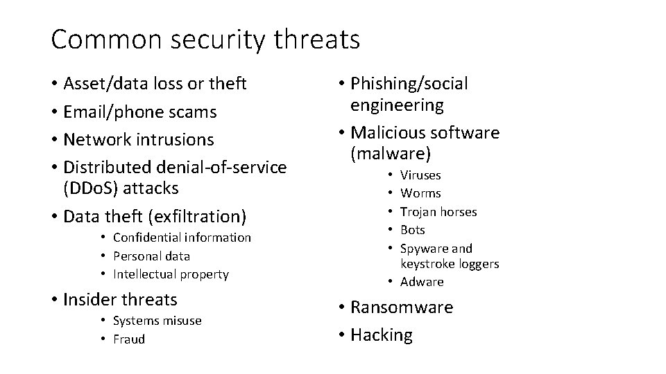 Information and cyber security presentation Agenda 1 2