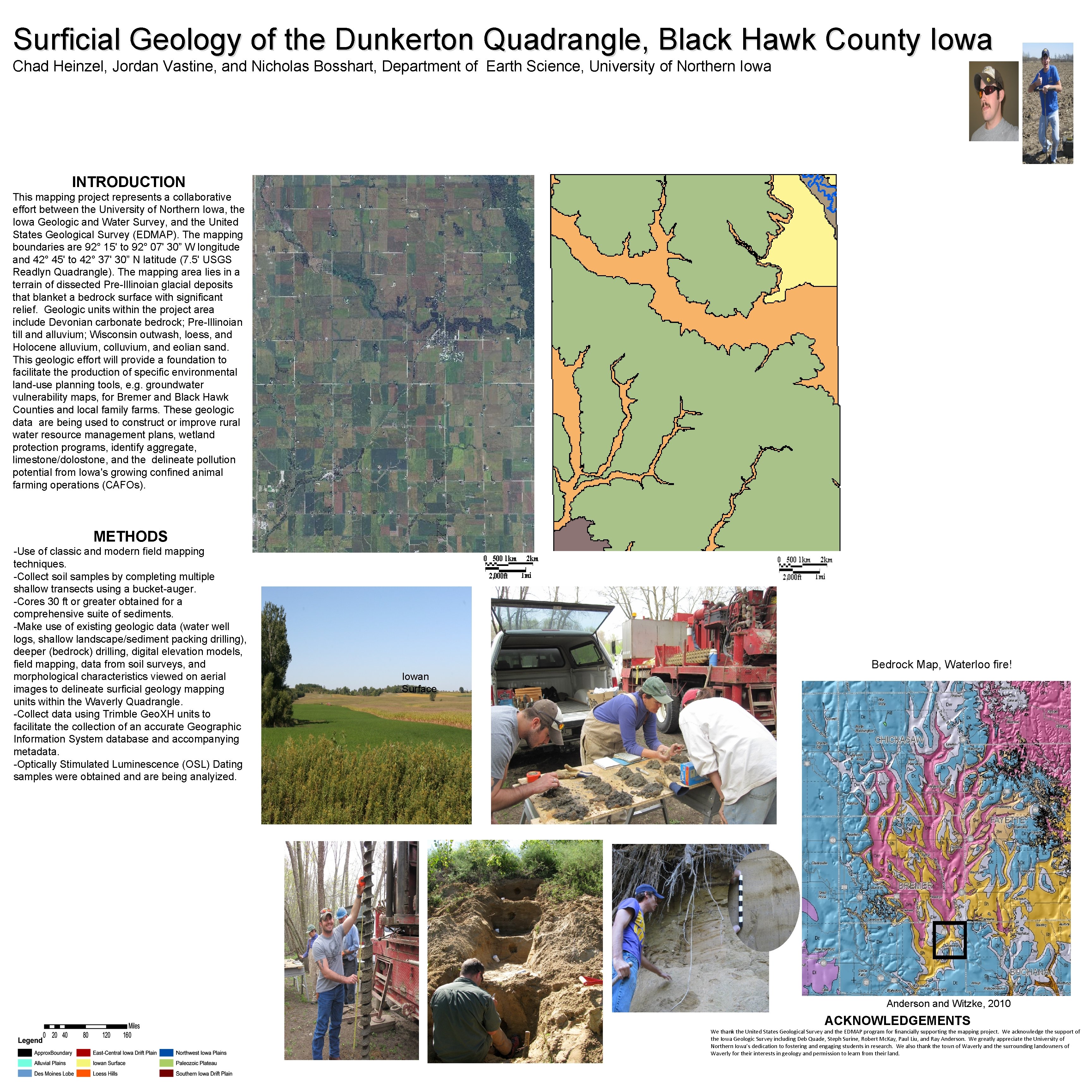 Surficial Geology of the Dunkerton Quadrangle Black Hawk