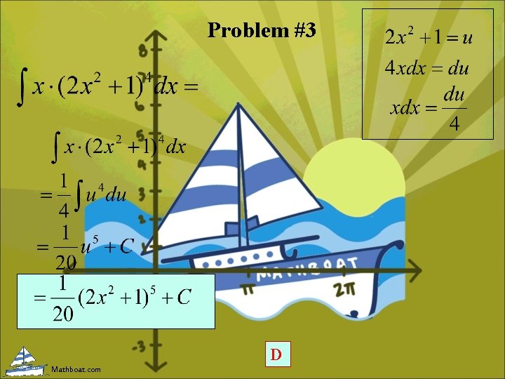 Problem 1 2 a 3 D Mathboat com