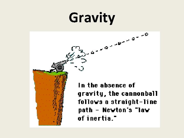 Projectile Motion Any object released into the air