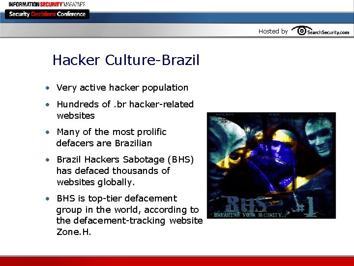 Hosted by Fraud and CyberTerrorism What it means