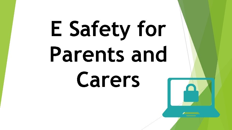 E Safety for Parents and Carers Child Exploitation