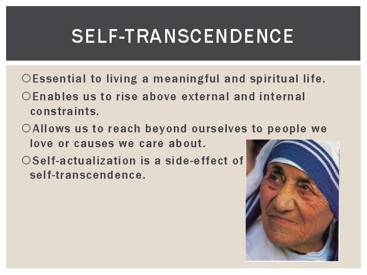 LESSON 4 What is the meaning of life