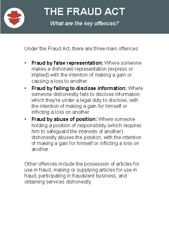 FRAUD PREVENTION GOOD PRACTICE GUIDE An introductory guide