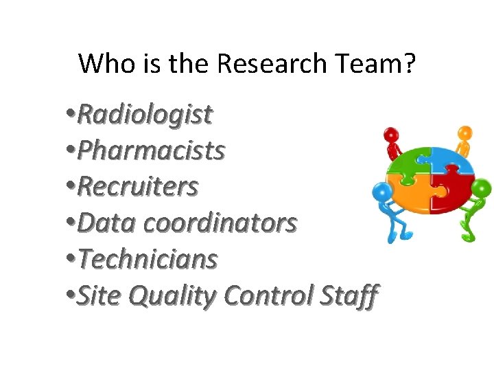Key Players in Clinical Trials Associate Professor Public