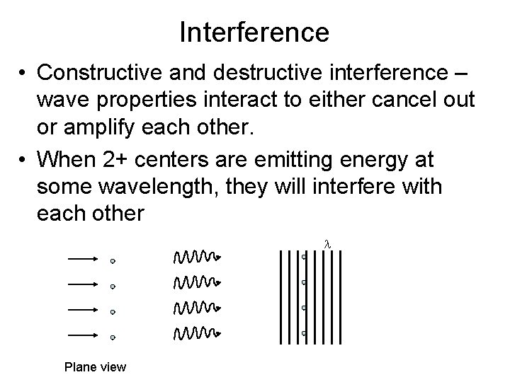 Internal External Order We described symmetry of crystal