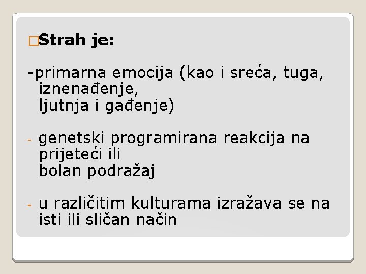MISLI DOBRO OSJEAJ SE DOBRO PONAAJ SE DOBRO