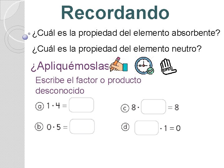 Educacin matemtica Multiplicacin 5 bsicos Luz Abarca Instrucciones