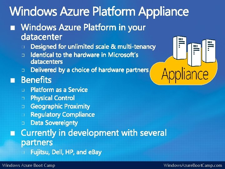 Intro to cloud computing and Azure Windows Azure