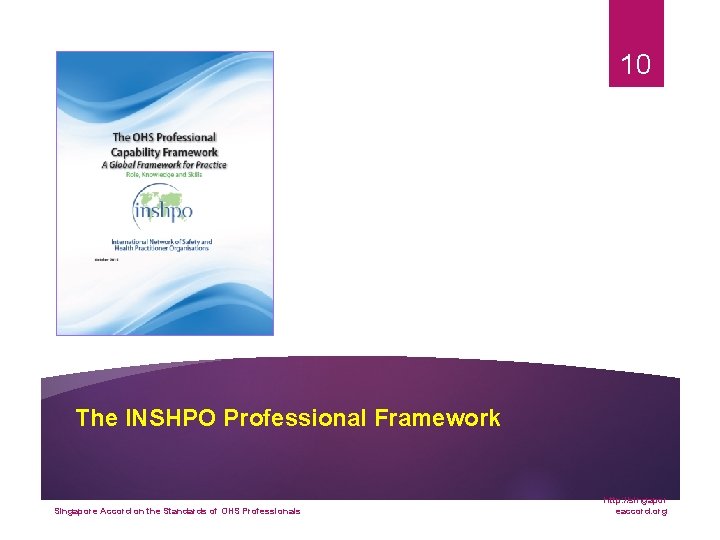 The Singapore Accord on the Standards of OHS