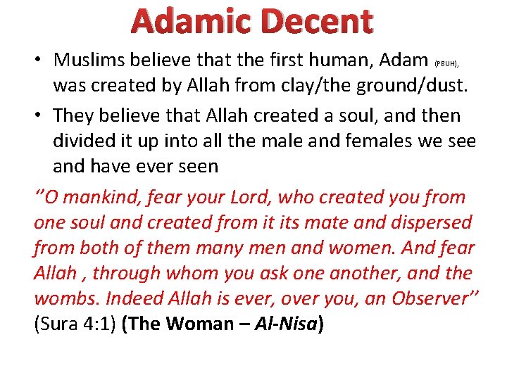 June 2021 Learning Objective Is Islam compatible with