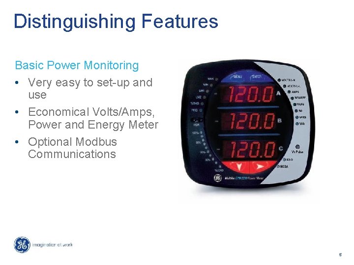 GE Digital Energy Meter Products By John S